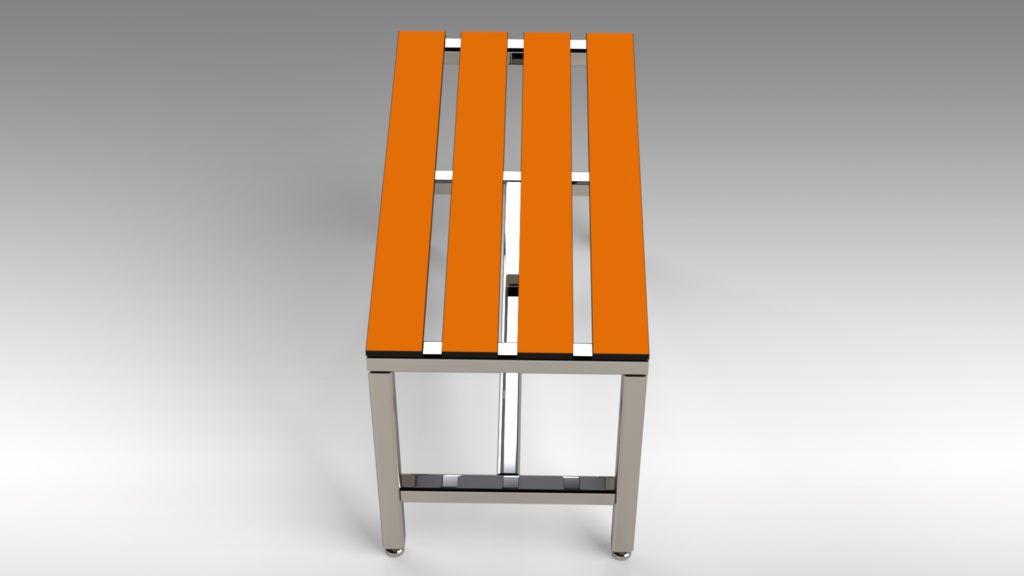 Steel Frame HPL Bench - Kemmlit