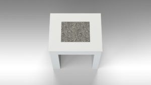 HPL Balance Table with Granite Slat - Kemmlit