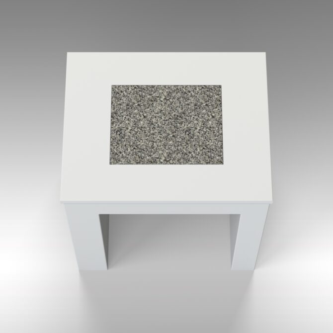 HPL Balance Table with Granite Slat - Kemmlit